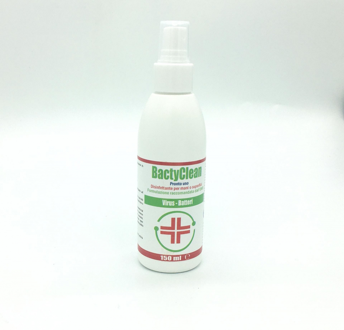 Igienizzante Bacty Clean 150 ml Disinfettante per mani o superfici ...