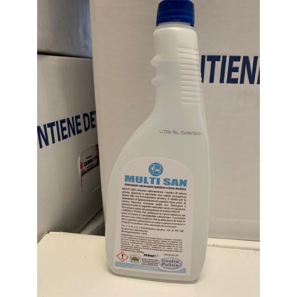 Multisan Igienizzante a base alcolica 750 ml - Mercò