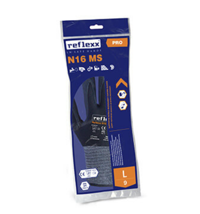 Guanto da lavoro supportato in POLIAMMIDE/SPANDEX misura M - N 16 - Mercò